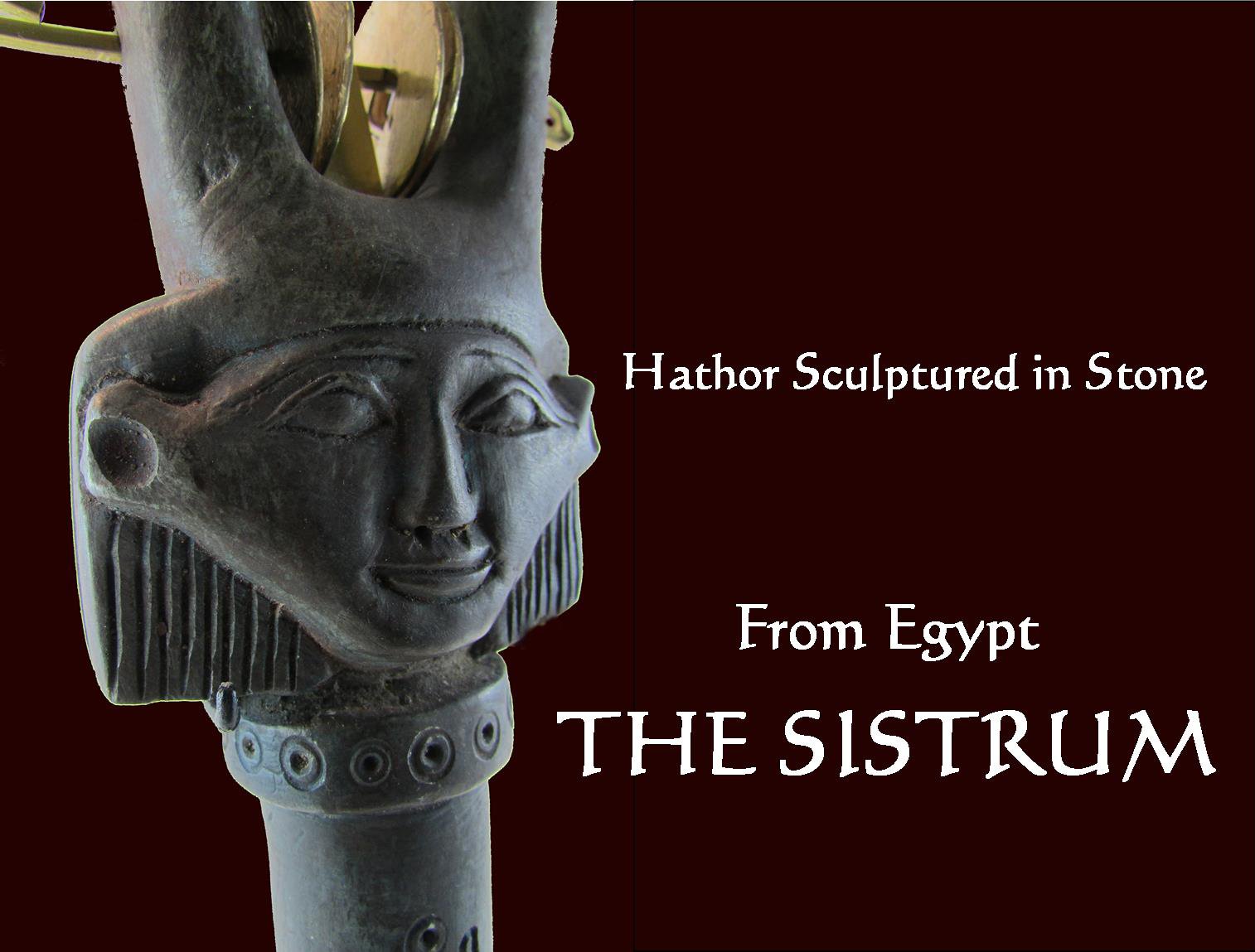 Hand-Carved Sistrums of Stone EgyptianSistrum.com